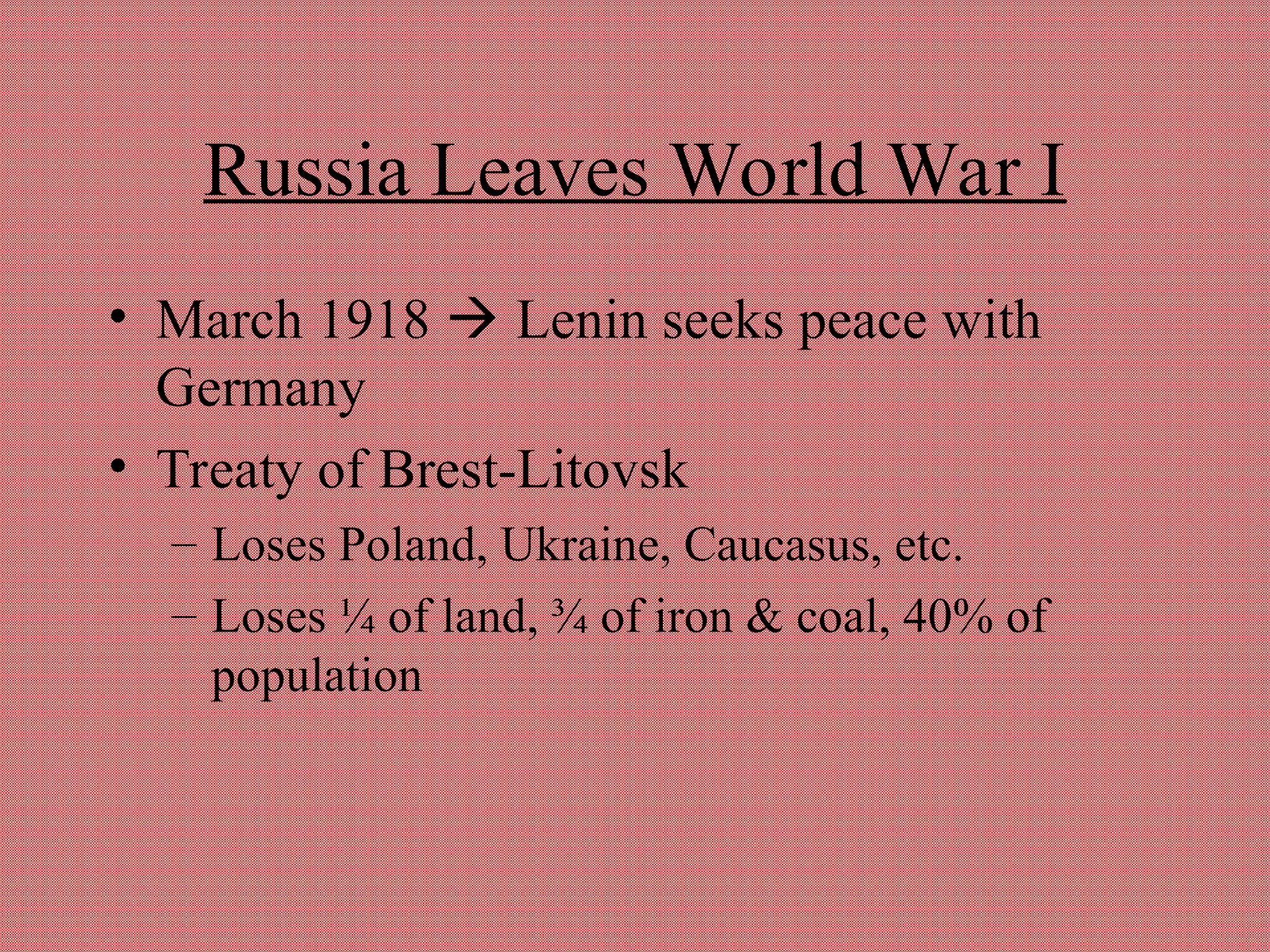 RUSSIA Revolution for freedom and corp.. | PPT