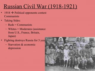 RUSSIA Revolution for freedom and corp.. | PPT