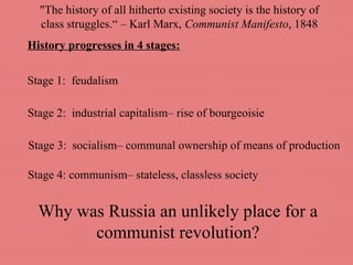 RUSSIA Revolution for freedom and corp.. | PPT