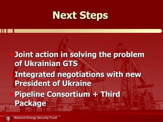 Russia, The EU and Ukraine: The Kea Gas Triangle | PPT
