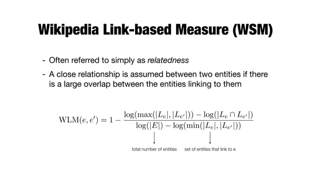 Entity Linking | PPT