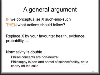 Philosophy of Public Health: The Entanglement of Conceptual ...