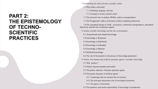 Philosophy of Techno-Science: Whence and Whither | PPT