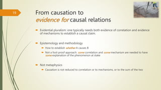 Causal pluralism and public health | PPTX
