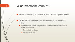 Disease causation and public health interventions | PPT