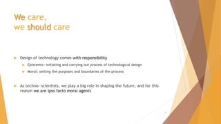 Why technology needs humans | PPT