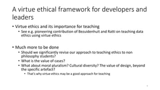 Ethics-cum-epistemology: A methodological framework | PPTX