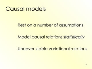 Russo Silf07 Explaining Causal Modelling | PPS