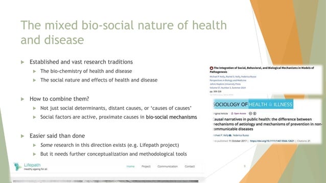 Socio-markers in bio-social mechanisms | PPT
