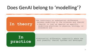 Validity and Explainability in the era of GenAI: A philosophy of ...