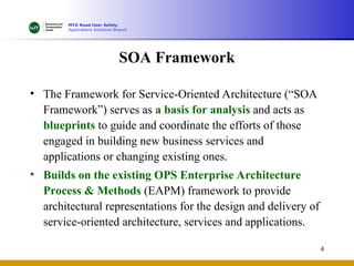 RUS SOA Framework Presentation to audience | PPT