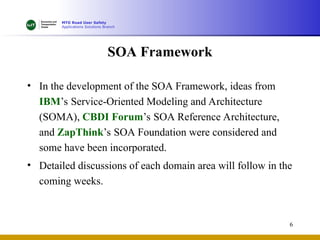 RUS SOA Framework Presentation to audience | PPT