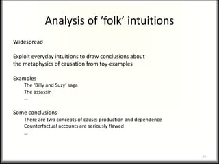 Causality in the sciences: the conceptual toolbox for organisational ...