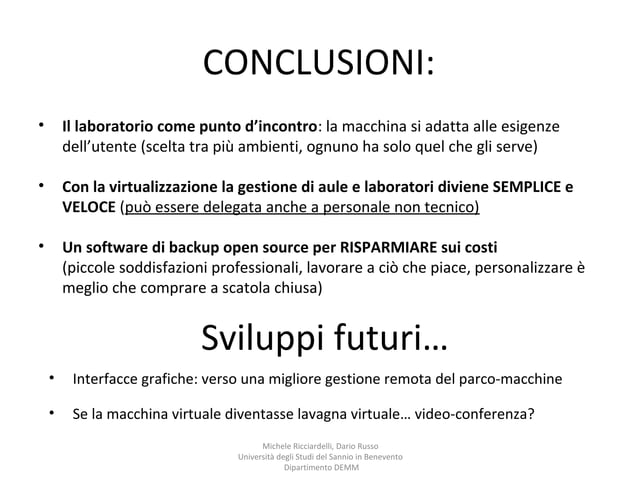 Didamatica 2015 Un modello architetturale per la gestione dei Laboratori informatici | PPT ...