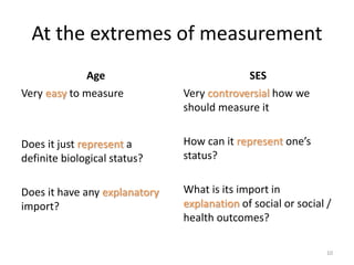 Measurement in social science: quantitative and qualitative approaches ...