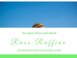 Russ Ruffino's Personal Mantra | PDF
