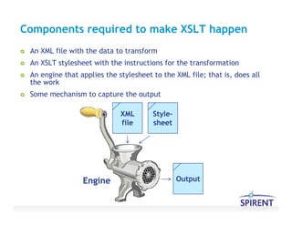 "Getting Started with XSLT" presentation slides | PPT
