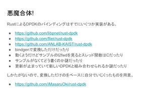 Rust-DPDK | PPT