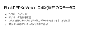 Rust-DPDK | PPT