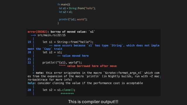 Introduction to Rust - Waterford Tech Meetup 2025 | PPT