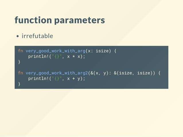 Patterns And Matching In Rust Pdf Programming Languages Computing