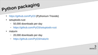 Rust & Python : Rust WA meetup 1 | PPT