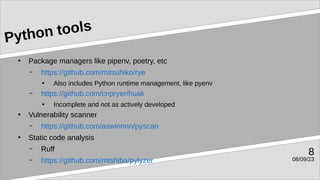 Rust & Python : Rust WA meetup 1 | PPT