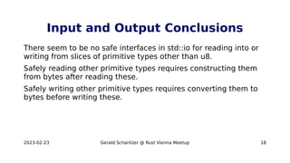 Rust Type Layout - Binary Compatibility 2023-02-23 | PPT