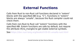 Rust Type Layout - Binary Compatibility 2023-02-23 | PPT
