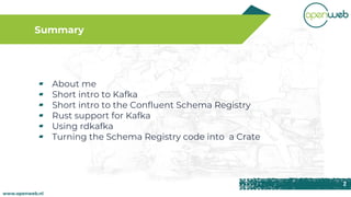 Rust with-kafka-07-02-2019 | PPT