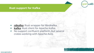 Rust with-kafka-07-02-2019 | PPT