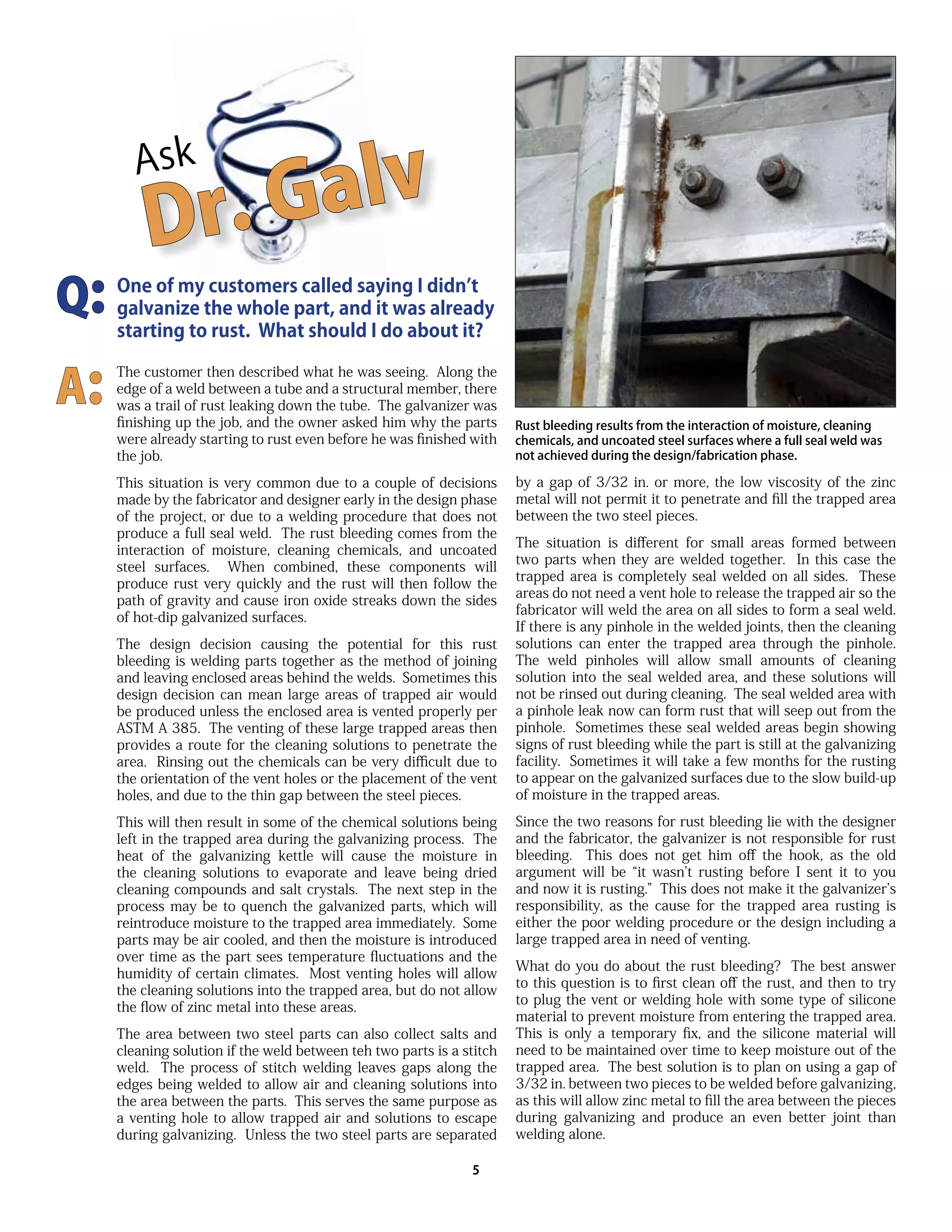 Rust bleeding welded_parts_galvanized_steel | PDF