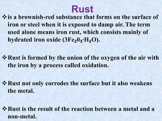 Rust, how it occur | PPT