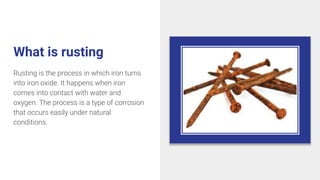 Rusting | PPTX