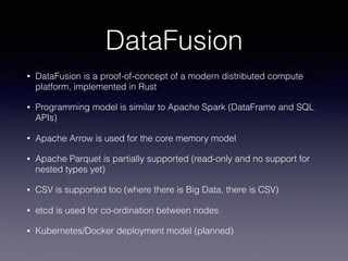 Rust is for "Big Data" | PPT