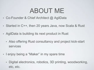 Rust is for Robots! | PPT