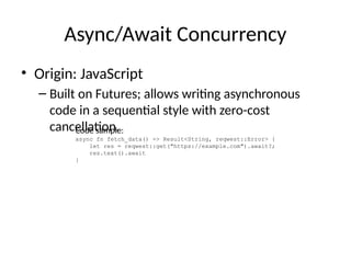 Key Features of the Rust Programming Language | PPTX