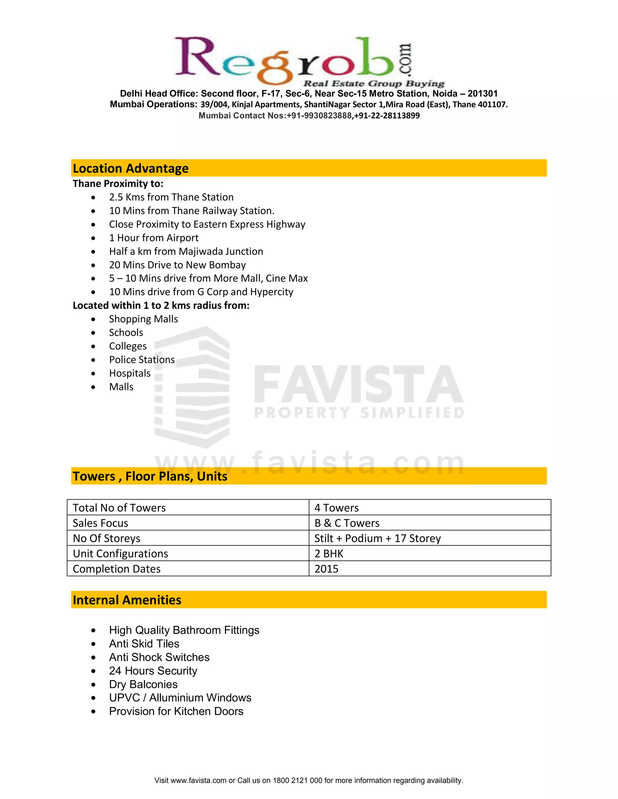 Rustomjee urbania atelier brochure 2991 Favista Real Estate | PDF ...