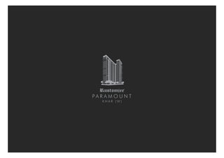Rustomjee Paramount Khar +918080810378 | PPT