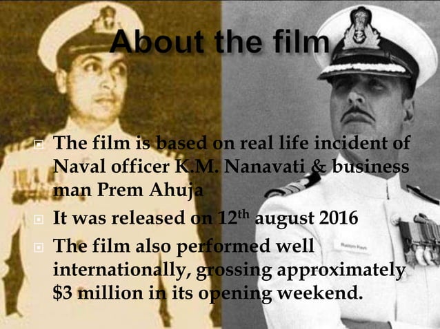 life lessons from bollywood movie rustom | PPT