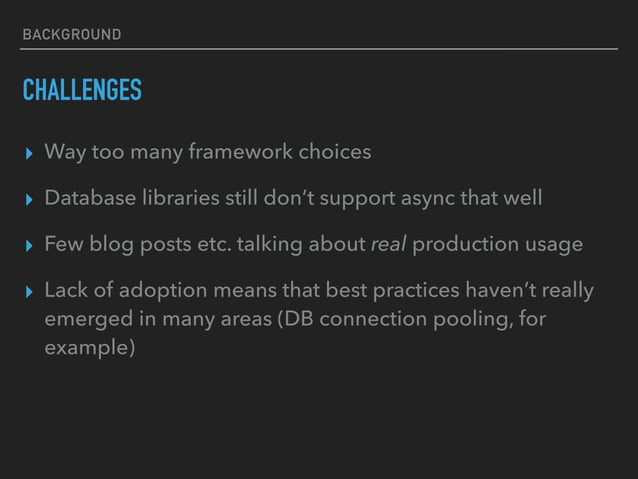 The State of Rust Web Frameworks | PPT