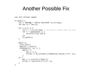 Rust_Threads.pdf | Programming Languages | Computing
