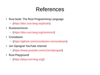 Rust_Threads.pdf | Programming Languages | Computing
