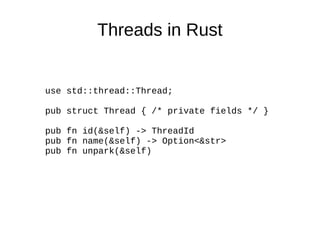 Rust_Threads.pdf | Programming Languages | Computing