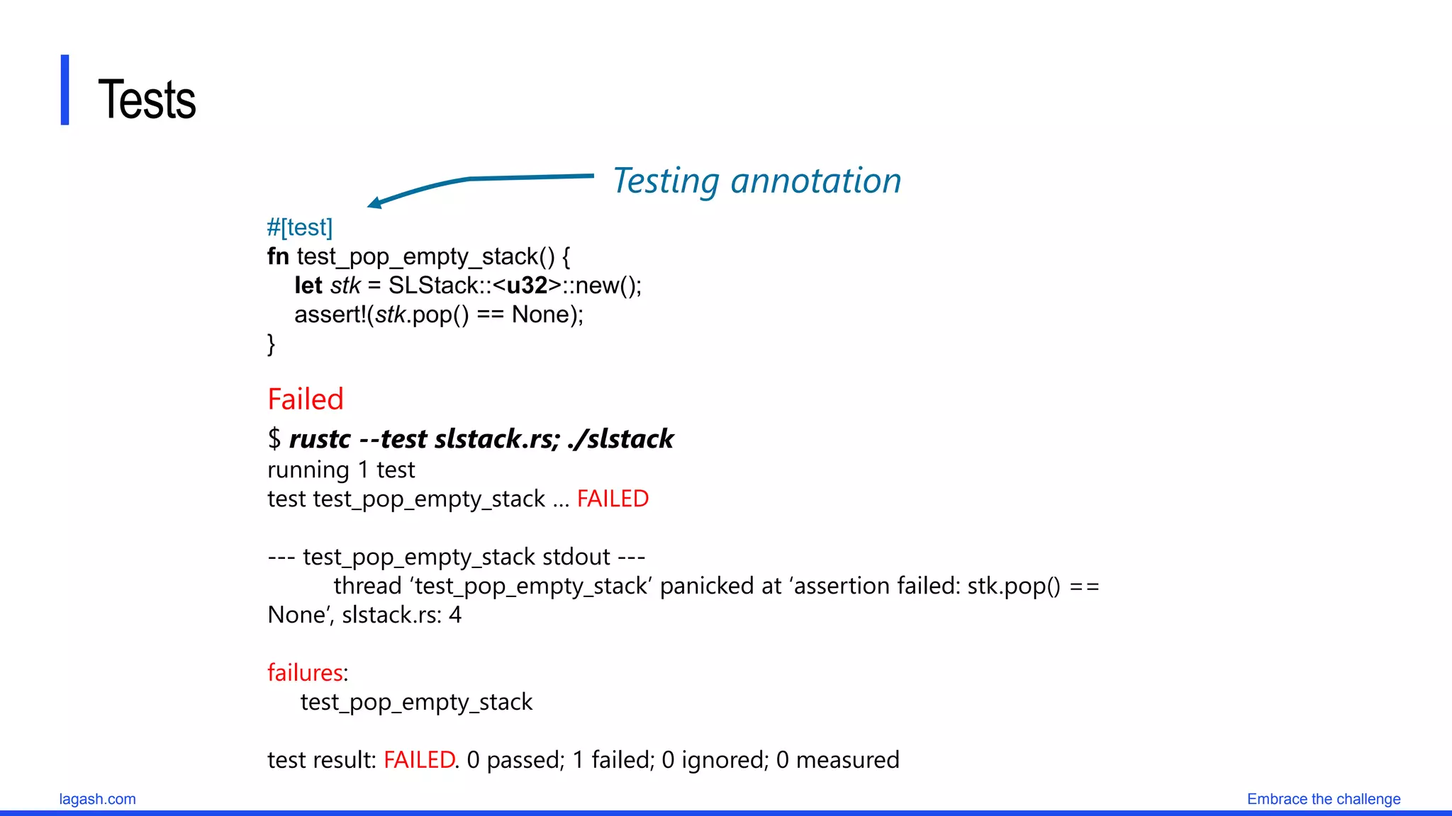 Introduction To Rust Language Programming Ppt
