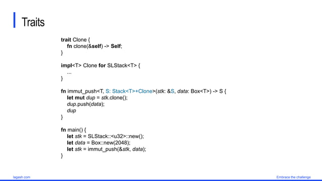 Introduction to Rust language programming | PPT Introduction to Rust language programming | PPT
