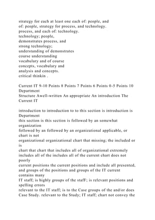 Rusty Rims CIO Organizational Structure Memo PaperBefore y.docx