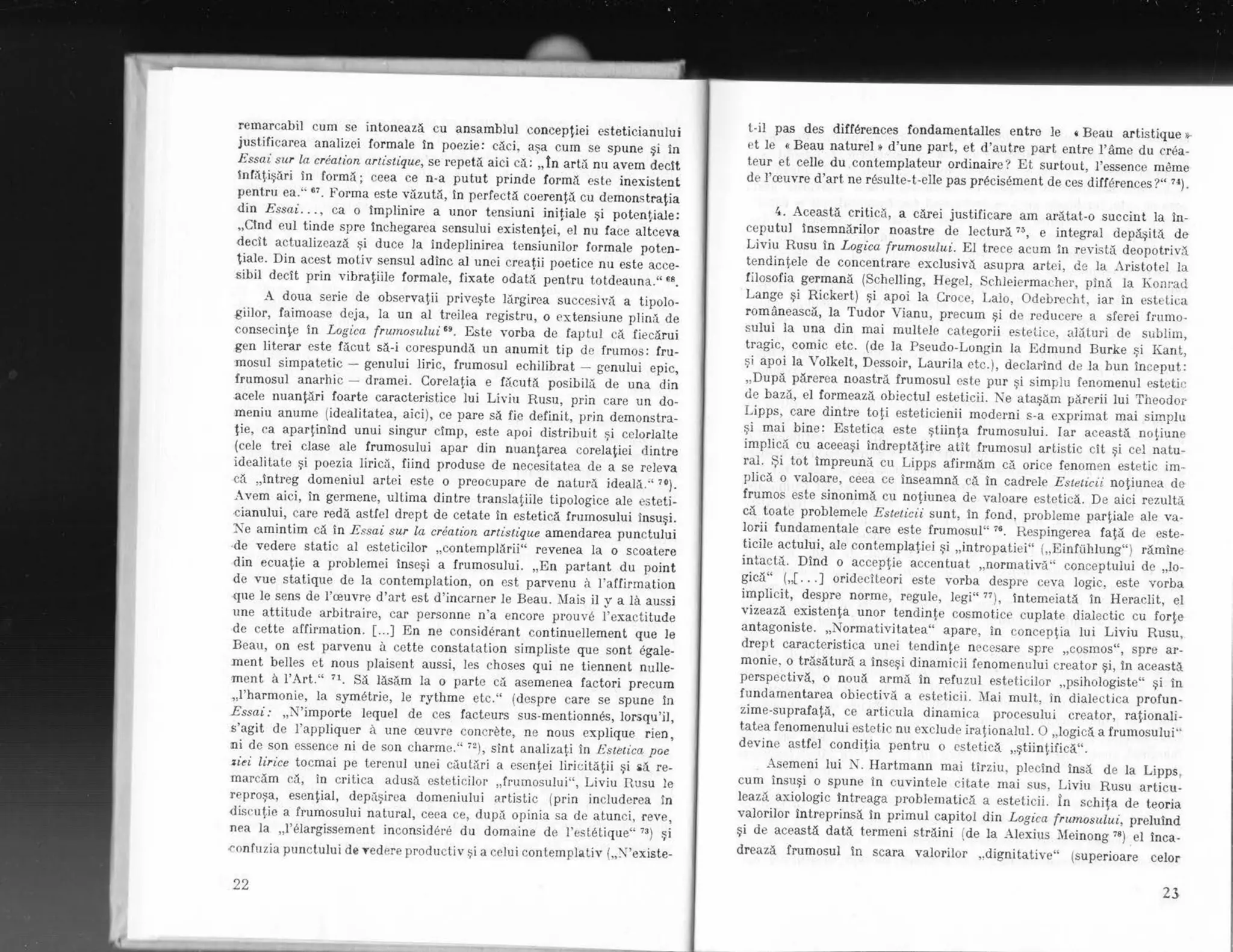 Rusu, Liviu - Eseu despre creatia artistica | PDF