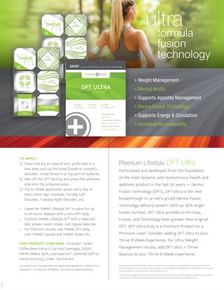 Ultra DFT | PDF | Skin and Dermatology | Diseases and Conditions