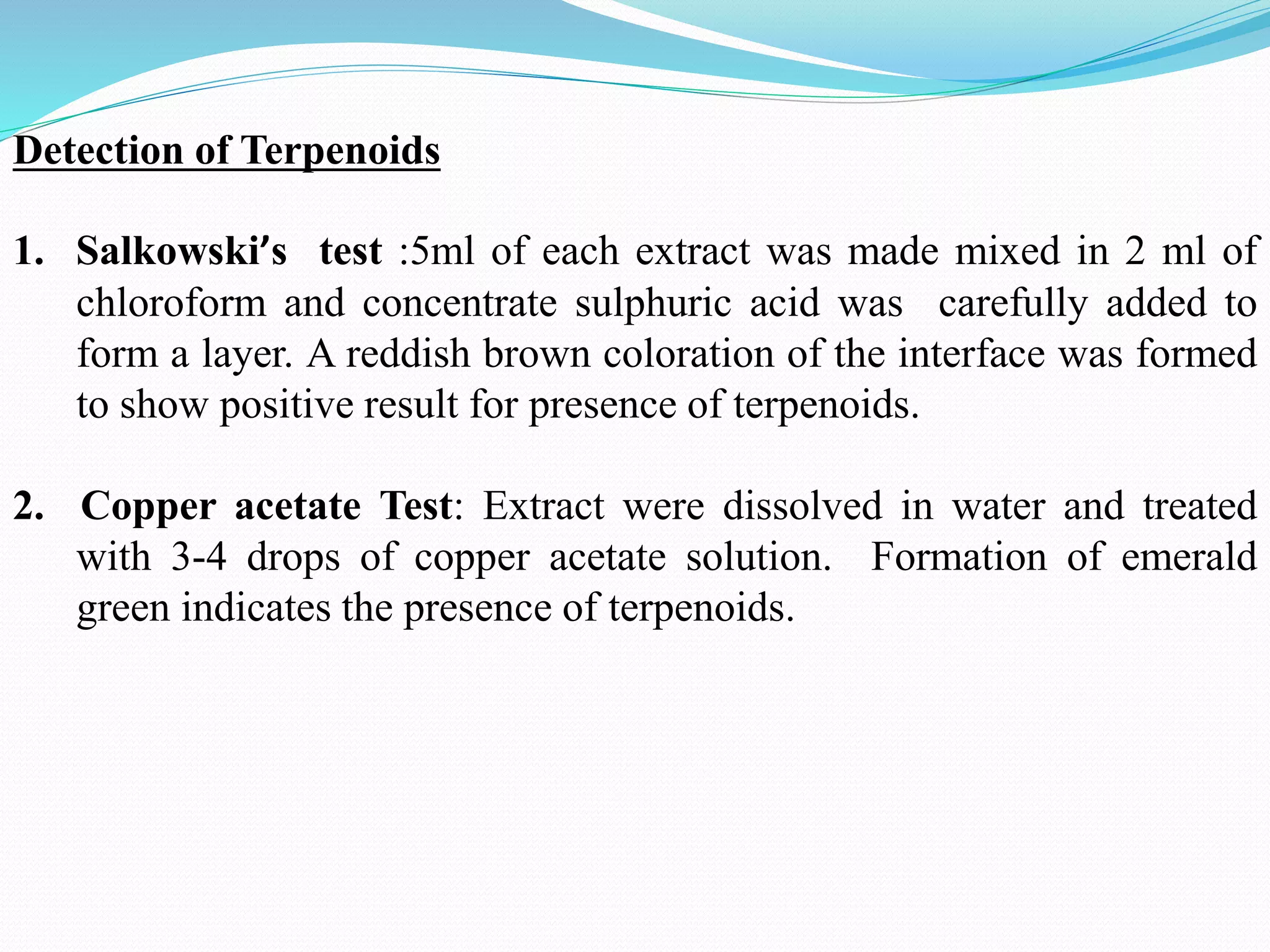 PHYTOCHEMICAL ANALYSIS OF RUTA GRAVEOLENS | PPTX